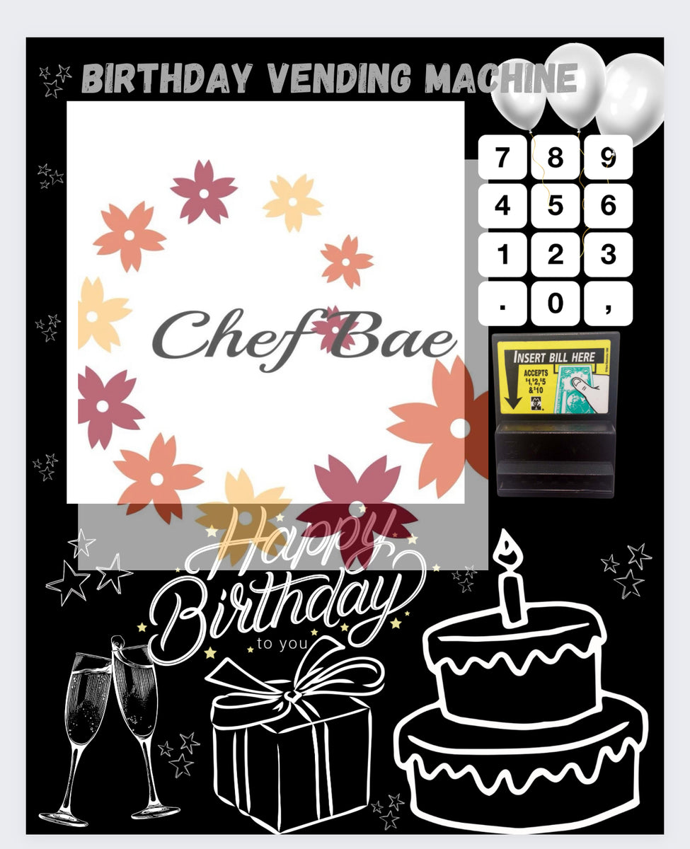 Birthday Canva Templates for Vending Machines (11 templates included ...